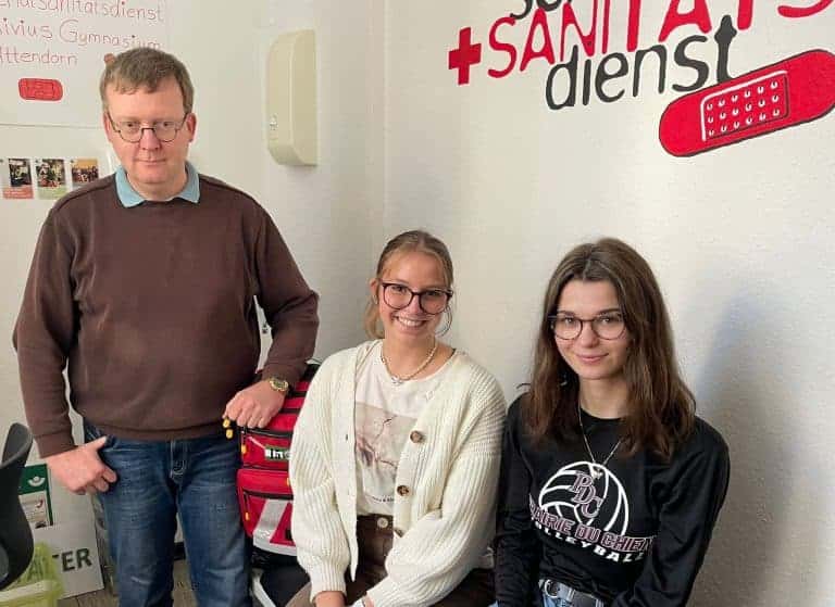 Der Schulsanitätsdienst – das sind wir – Rivius Gymnasium